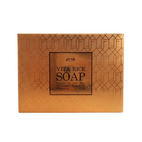 Soap rửa mặt trị sẹo rỗ VITA RICE - Làm đẹp & Sức khỏe
